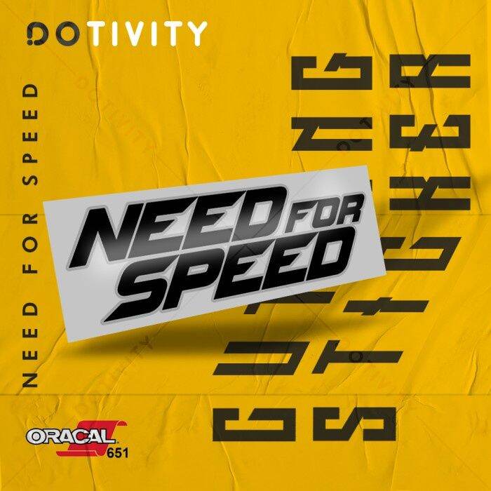Cutting Sticker NEED FOR SPEED | Lazada Indonesia