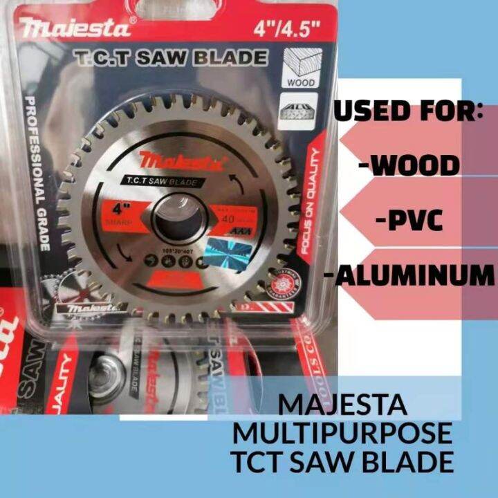 TCT multi-purpose circular saw majesta 4" inches | Lazada PH