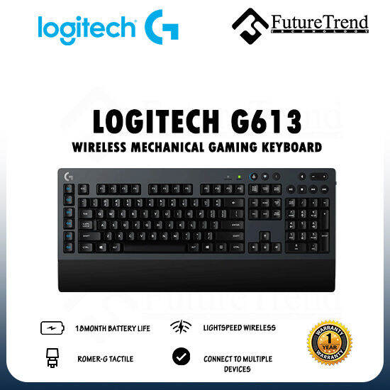 Logitech G613 Wireless Mechanical Gaming Keyboard | Lazada
