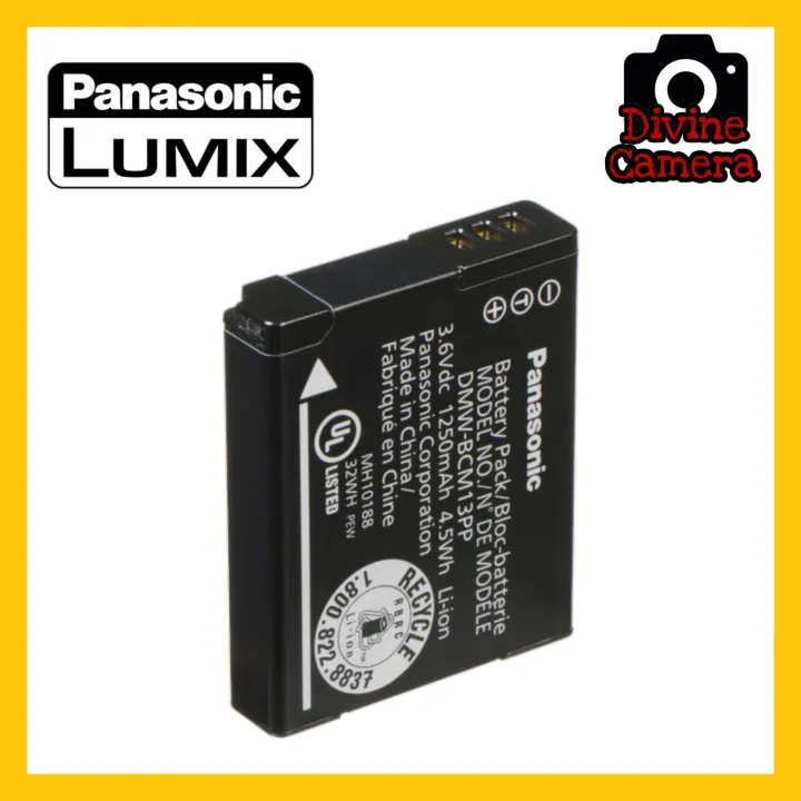 Panasonic DMW-BCM13 / BCM13 Lithium-Ion Battery Pack (3.6V, 1250mAh) | Lazada
