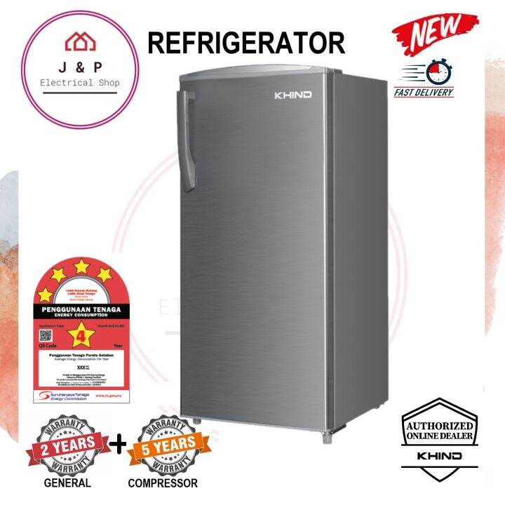 [NEW ITEM]💥KHIND Refrigerator (150L) RF160 💥 [ READY STOCK 现货] | Lazada
