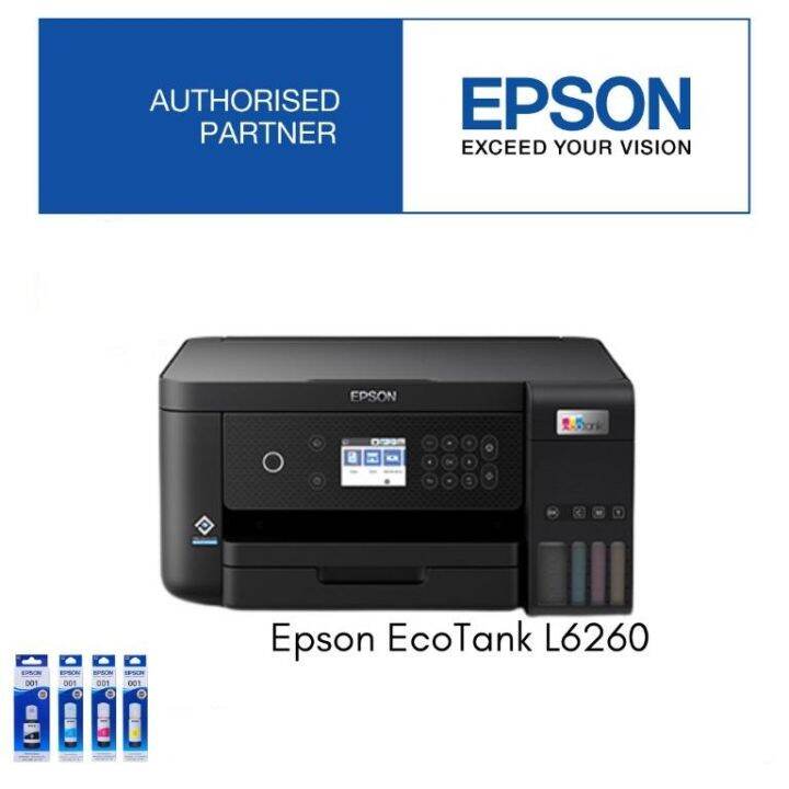 Epson EcoTank L6260 AIO WiFi Duplex Ethernet | Lazada PH