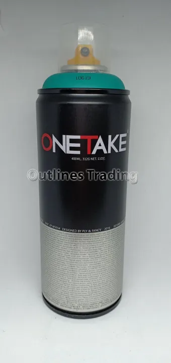 One Take Spray Paint (Full Aquamarine 720-4) | Lazada PH