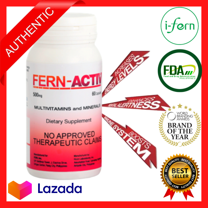 original fern activ Supplements 60 capsules Authorized Distributor ...