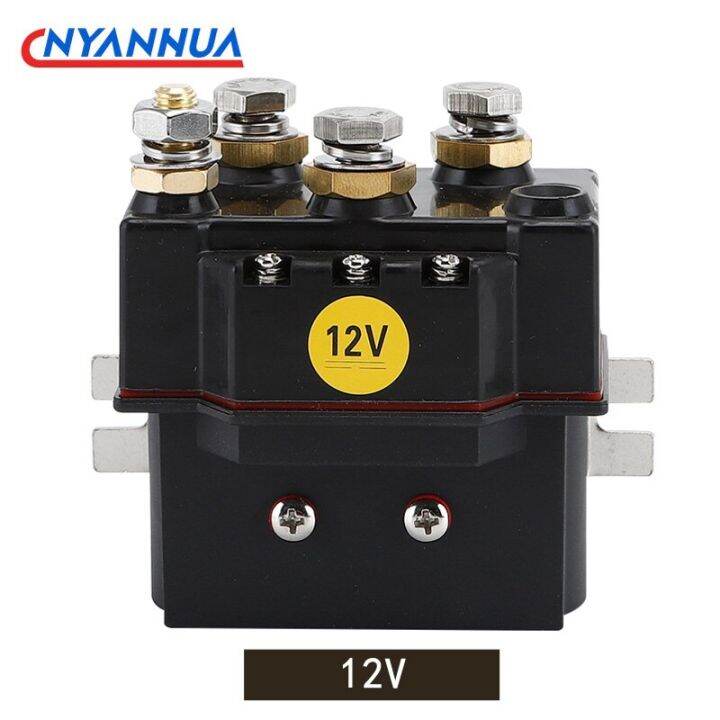 12V Electric Winch Relay 2NO 2NC12 Dc Electric Contactor DC Contactor ...