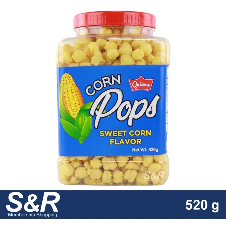 flash sales Quinns Corn Pops Sweet Corn Flavor 520g | Lazada PH
