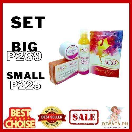 SCD Peeling Skin Lotion Set Big 100ml / Peeling Skin Lotion Set Small ...