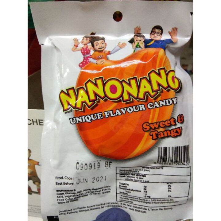 Nano nano candy orange | Lazada