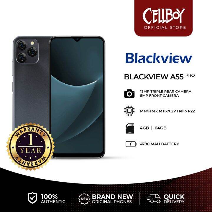 Blackview A95 8+128-Aurora Night Black | Lazada PH