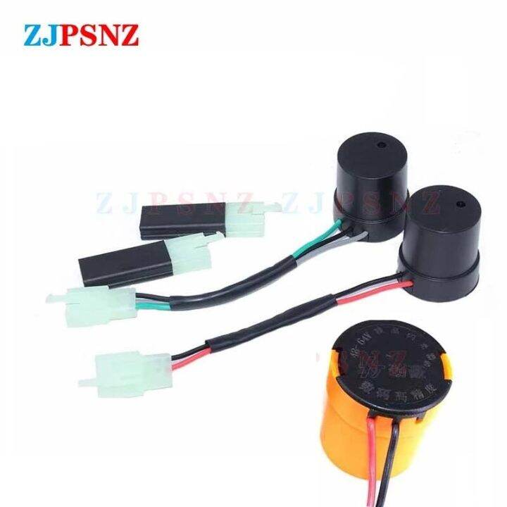 Directional Indicator Flasher Relay 12V 48V 64V 2 Wires 3Pins Round ...