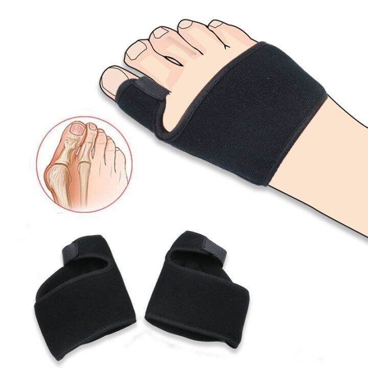 2pcs Soft Bunion Corrector Toe Separator Splint Correction System ...