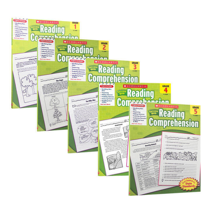 Authentic academic success Reading Comprehension Workbook for grades 1 ...
