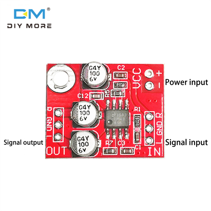 [100% Original] diymore 1/5pcs LM4881 Headphone Amplifier Board ...