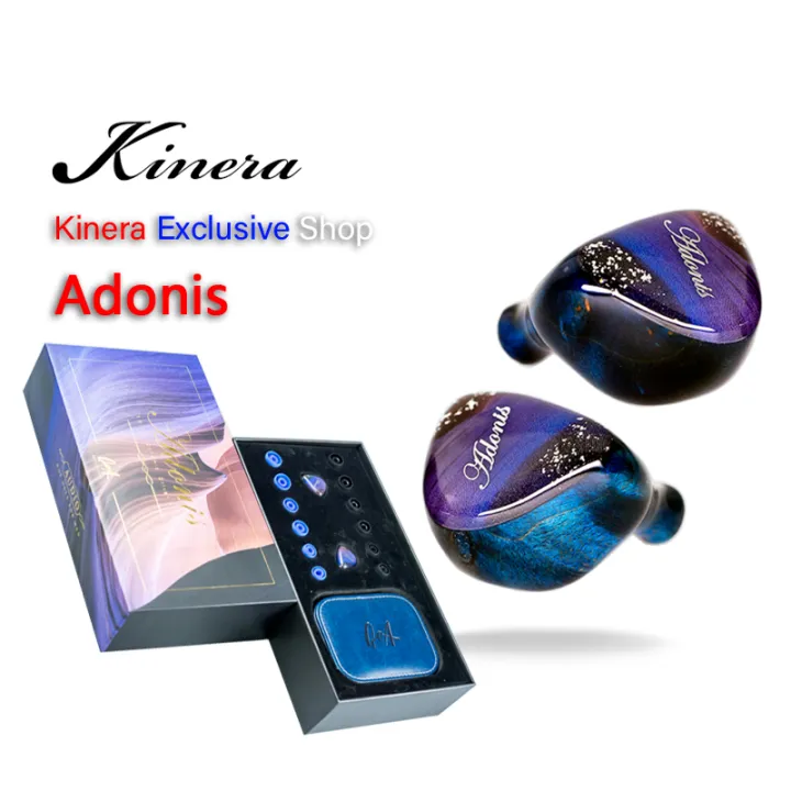 QOA Adonis ชุดหูฟัง HIFI 10มม. DD + 2BA,ชุดหูฟังเพลงดีเจเล่นกีฬาพร้อมเปลือกไม้เรซินสีชมพูผู้หญิง ...