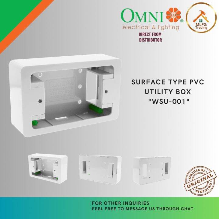 Omni Surface Type PVC Utility Box (WSU-001) | Lazada PH