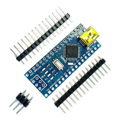 ATmega168P บอร์ดพัฒนาเข้ากันได้กับ V3นาโน Arduino ATMEG328P รุ่นปรับ ...