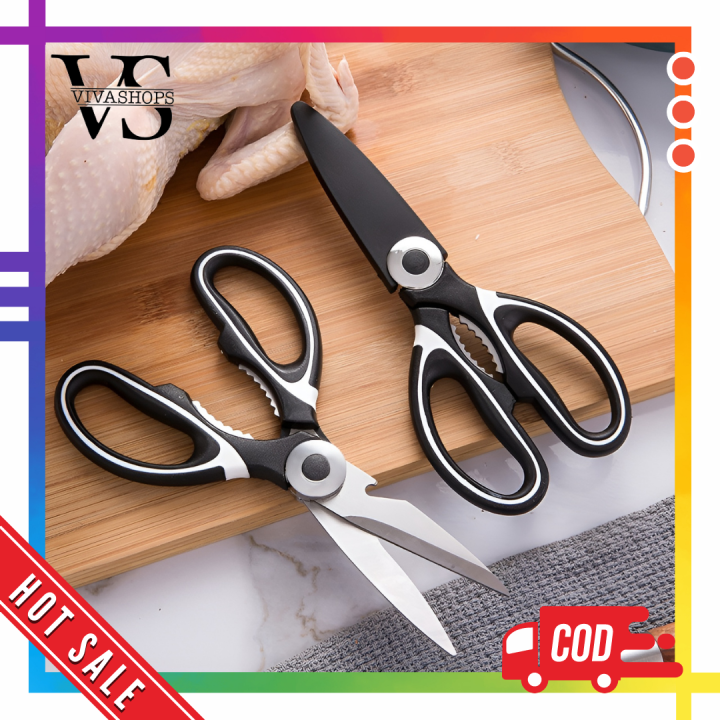 Gunting Dapur Serbaguna Gunting Ikan Ayam Daging Stainless Steel ...