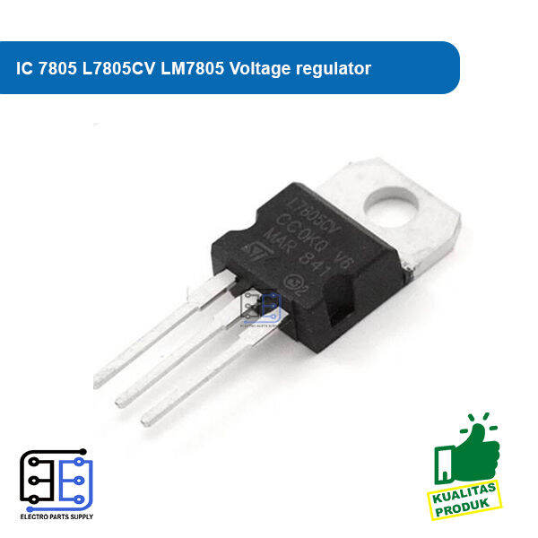IC 7805 L7805CV LM7805 Voltage regulator | Lazada Indonesia
