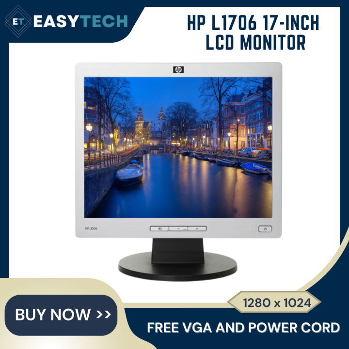 EASYTECH | HP L1706 17-inch LCD Monitor (Refurbished) | Lazada PH