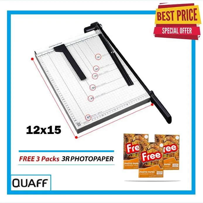 Paper Cutter Steel B4 12x15 | Lazada PH