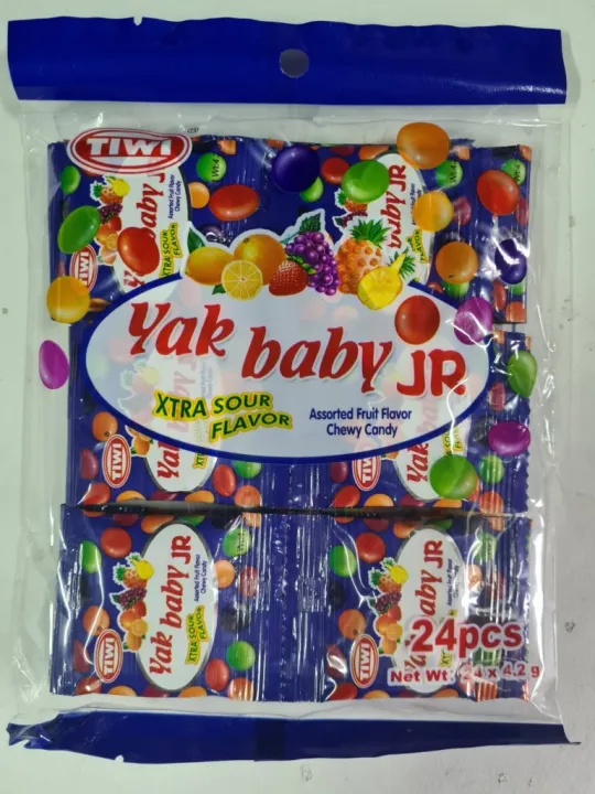 Yak Baby Jr Xtra Sour Flavor 24pcs | Lazada PH