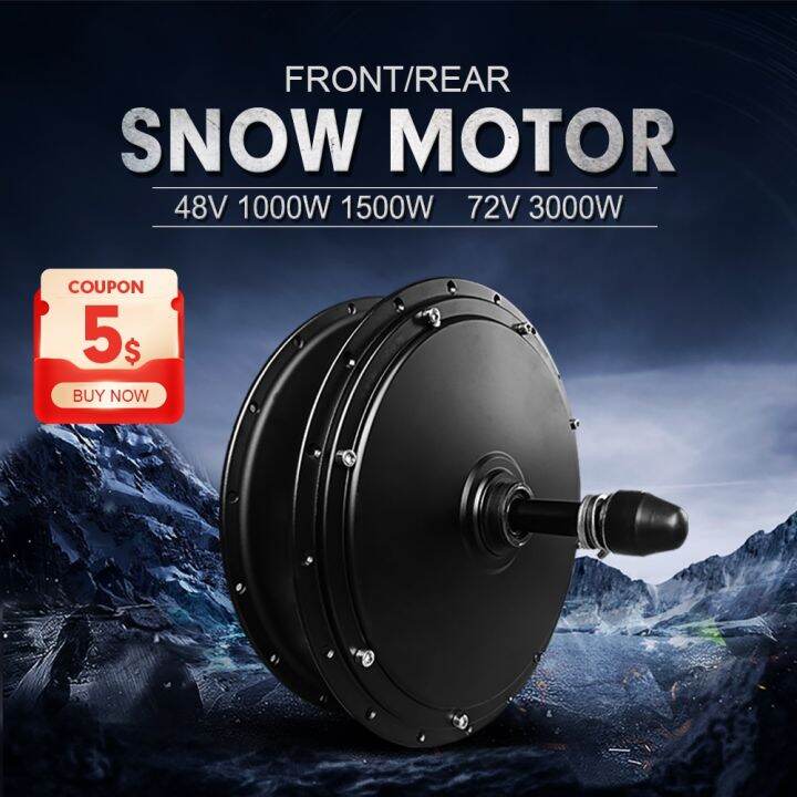 Electric Bike Fat Tire Motor 48V 1000W 1500W 72V 3000W Snow Ebike ...