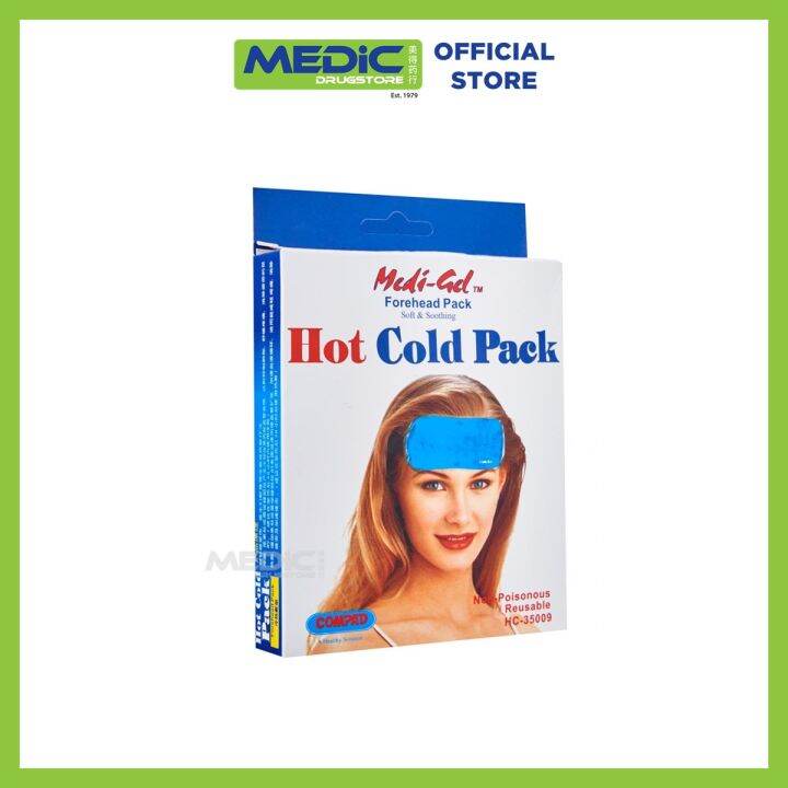 [Bundle of 7] Medi-Gel Hotcold Packs (Forehead Pack) - By Medic ...