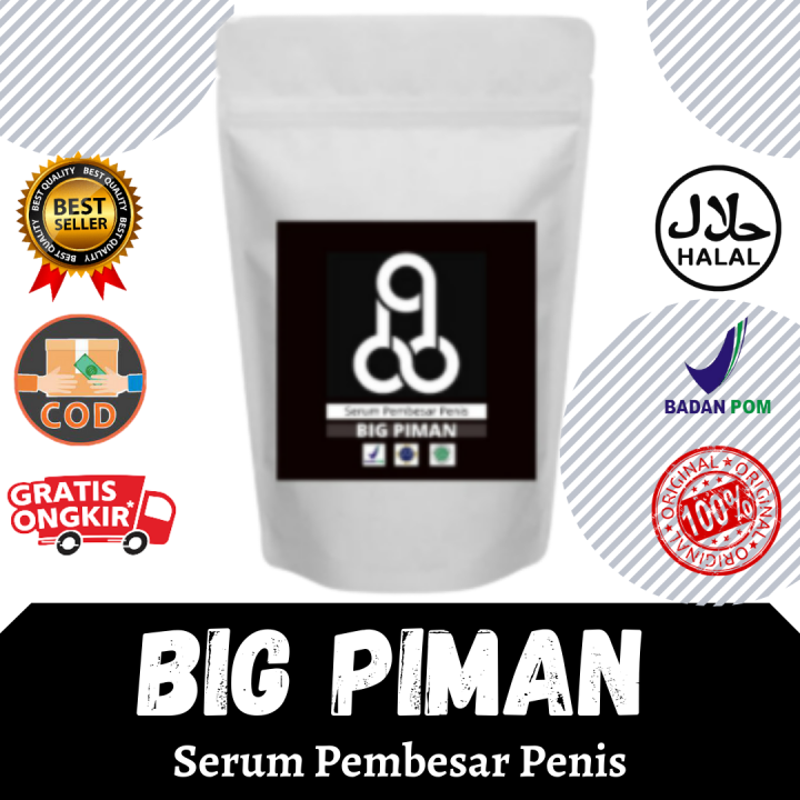 BIG PIMAN - Pembesar AlatVital Pria Permanen Asli Original BPOM Terbaru 2022 - Pembesar dan ...