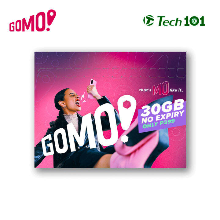 GOMO SIM CARD with 30GB No Expiry DATA!! | Lazada PH