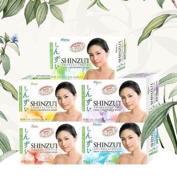 Shinzui Skin Lightening Soap 80gr | Sabun Mandi Batang Sinzui VARIAN RANDOM | Lazada Indonesia