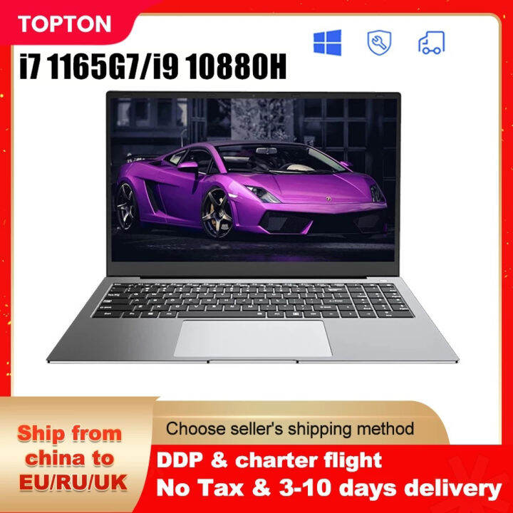 Free shipping Topton 15.6 Inch Gaming Laptop In Core i9 10880H i7 ...