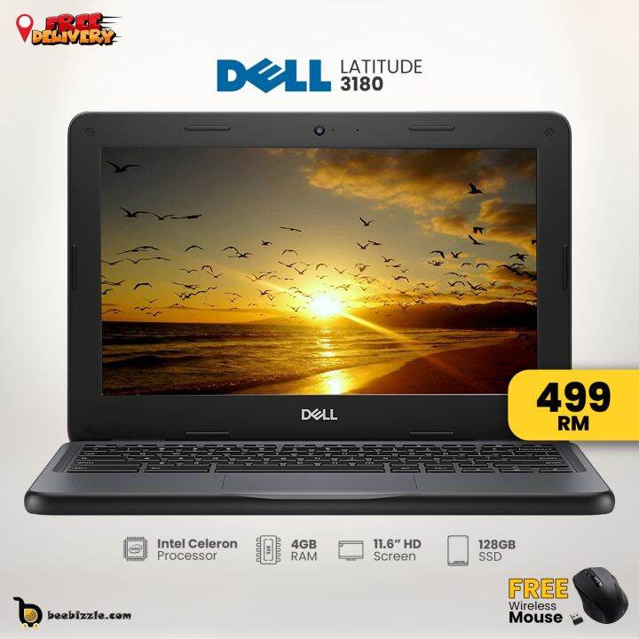 Dell Latitude 3180 Laptop With 12-Inch Display, Intel Celeron Processor ...