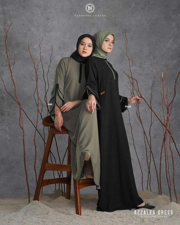 AZZALEA DRESS BY NADHEERA LUXURY | Lazada Indonesia
