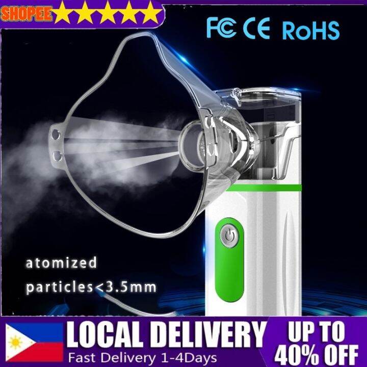 wgl20zc Portable Nebulizer Ultrasonic Atomizer Medical Asthma Handheld ...
