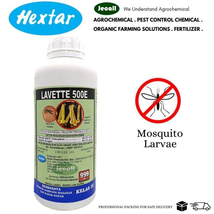 Hextar Lavette® 500E 1 Liter / Temephos / Nyamuk Aedes / Jentik-Jentik ...