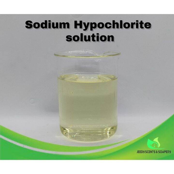 Sodium Hypochlorite Solution - Bleaching Disinfectant - Pure Undiluted ...
