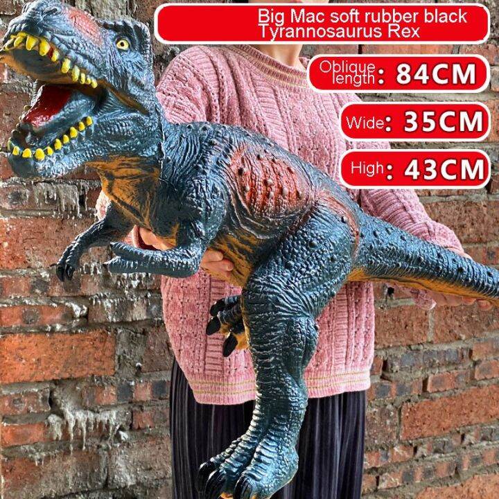 42-84Cm Large Dinosaur Model Shark Plastic Washable Muppet ...