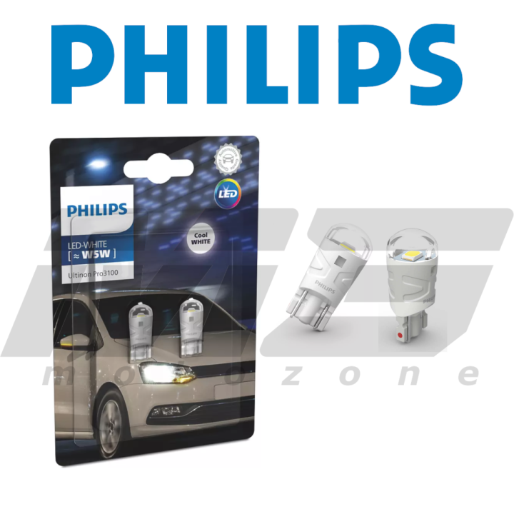 PHILIPS Ultinon Pro3100 T10 LED Bulb | Lazada PH
