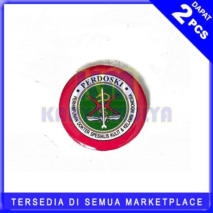 Pin Perdoski Pin Bros Logo Perdoski Model Bulat - Karya Mulya / 2pcs ...