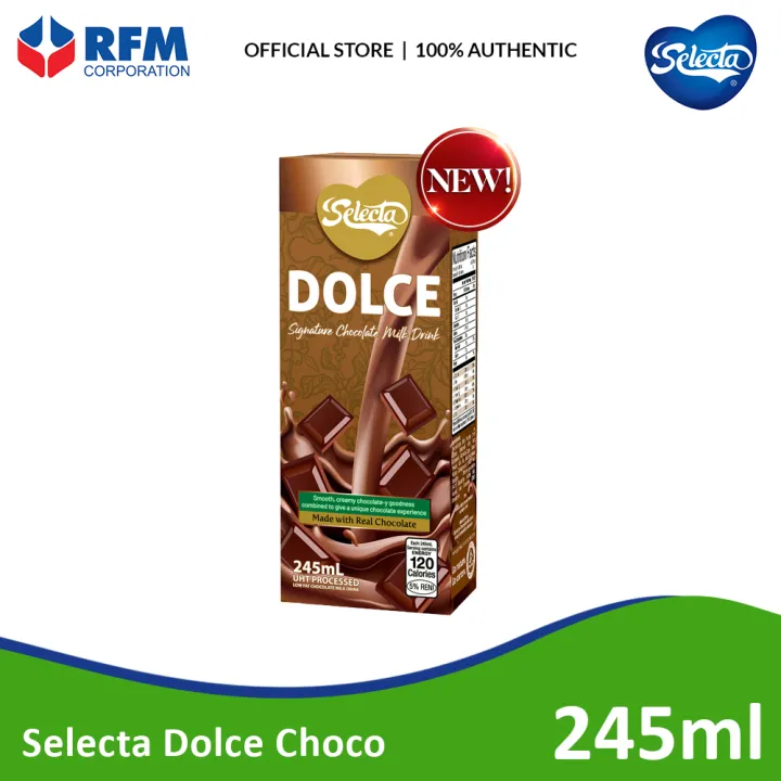 NEW! Selecta Dolce Chocolate Milk Drink 245ml | Lazada PH