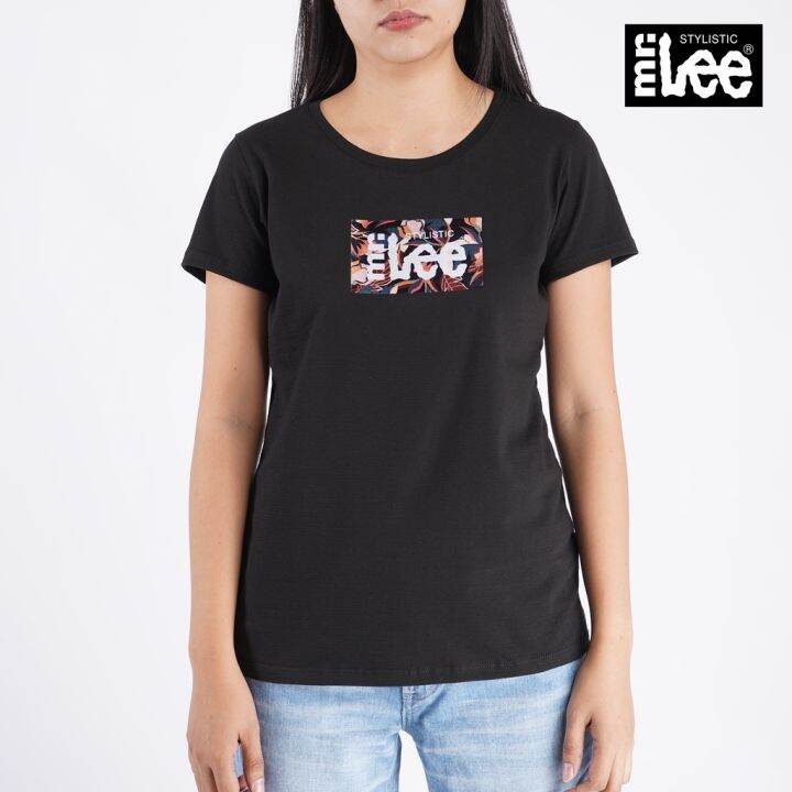 Stylistic Mr Lee Ladie's Basic Tees Regular Fit 17742 (Black) | Lazada PH