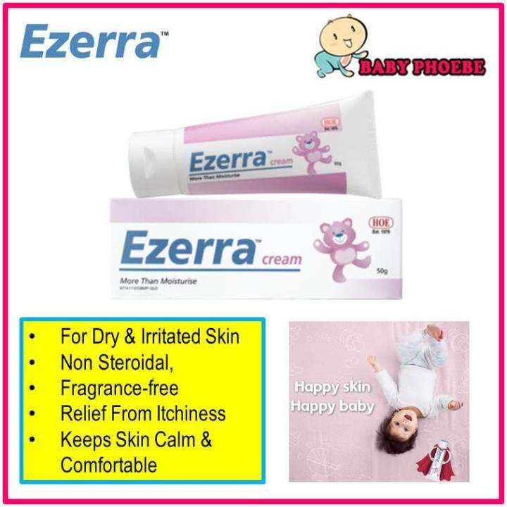 Ezerra Cream 50g (For Eczema, Dry & Sensitive Skin) | Lazada