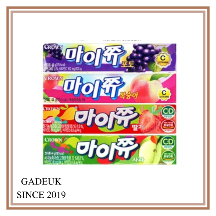 [CROWN] ★15 PCS★ MY CHEW SOFT CANDY 44g | Lazada PH
