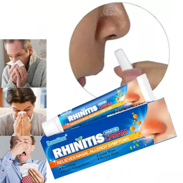 Local delivery Rhinitis Cream Natural Ingredient with Improve Dry and ...