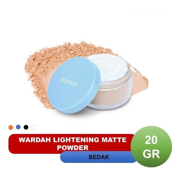 WARDAH LIGHTENING MATTE POWDER 03 IVORY 20 GRAM CASE | Lazada Indonesia