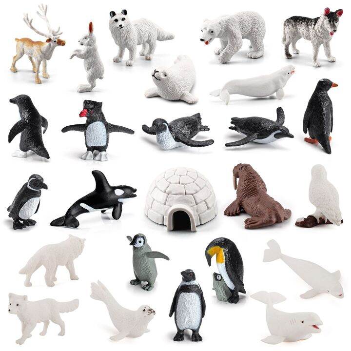 Mini Animal Toy Simulated Mini Animal Model Children Marine Life ...