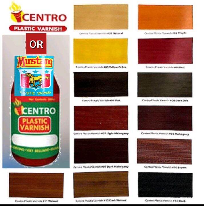 CENTRO VARNISH / MUSTANG VARNISH PLASTIC VARNISH 350CC 1BOTTLE PANG ...