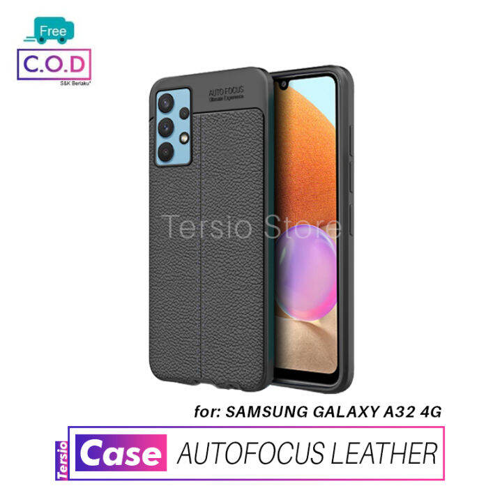 SAMSUNG GALAXY A32 4G Casing HP Autofocus Leather Premium Soft Case ...