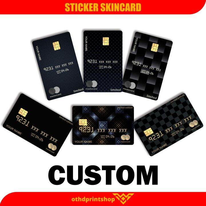 Stiker Atm Custom Stiker Custom Sticker Atm Custom Skincard Limited ...