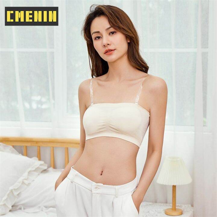 [CMENIN] READY STOCK เซ็กซี่เต็มถ้วยสไตล์เกาหลีผู้หญิงเซ็กซี่กลับกีฬา Bra คุณภาพสูงรวบรวม ...